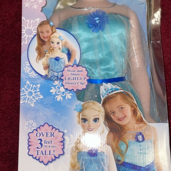 Disney | Toys | Elsa My Size Doll 3 Foot Elsa 24 | Poshmark